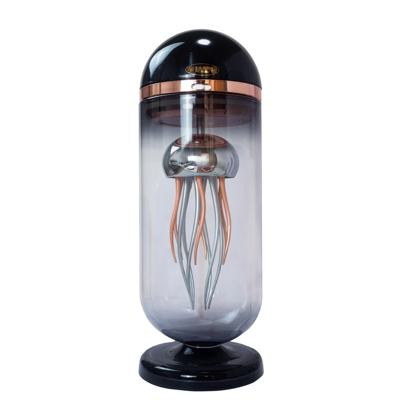 Kinetic Desk Sculpture - Mechanical Capsule Jellyfish - OYeh Visual Arts